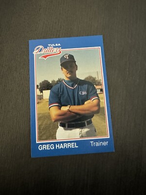 1989 Grand Slam Tulsa Drillers #4 GREG HARREL Baseball Card | eBay