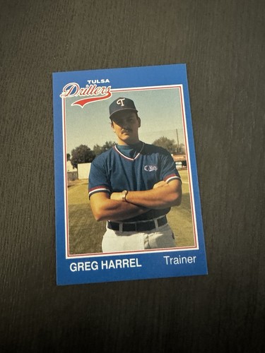 1989 Grand Slam Tulsa Drillers #4 GREG HARREL Baseball Card | eBay