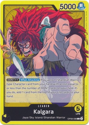 Kalgara (098) Leader Two Legends One Piece TCG Card | eBay Australia