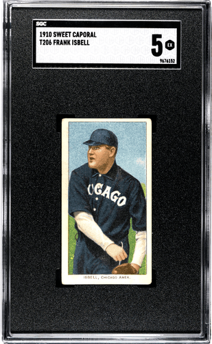 1910 T206 Frank Isbell Sweet Caporal 350 SGC 5 | eBay