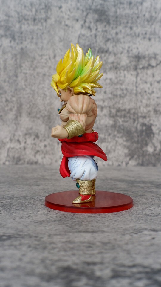 Anime DBZ Super Saiyan Broli Broly Muscle 14cm PVC Cute Mini Figure | eBay