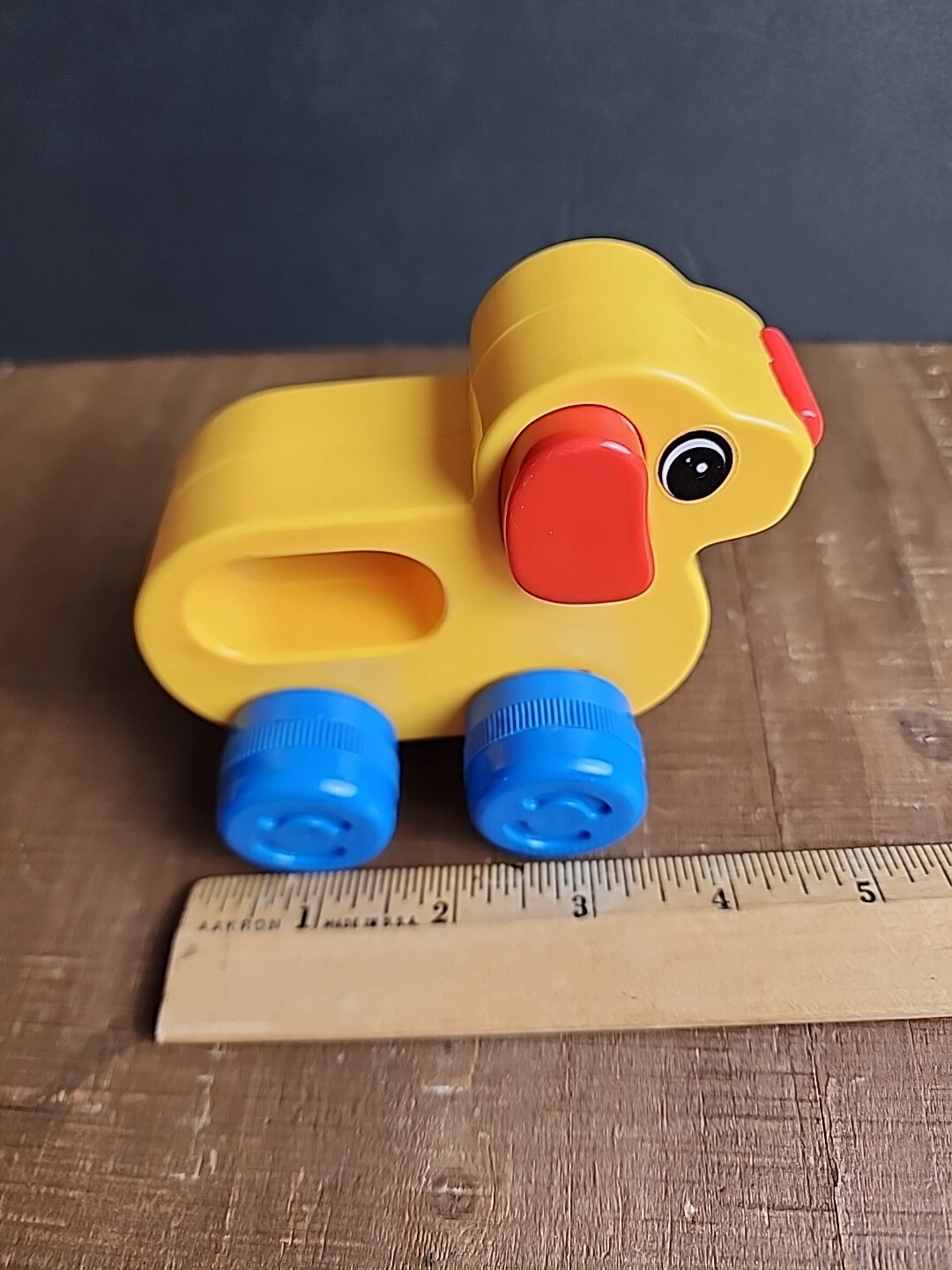 Vintage 1984 Child Guidance Wee Wheels Playskool Baby Rattle Toys Train ...