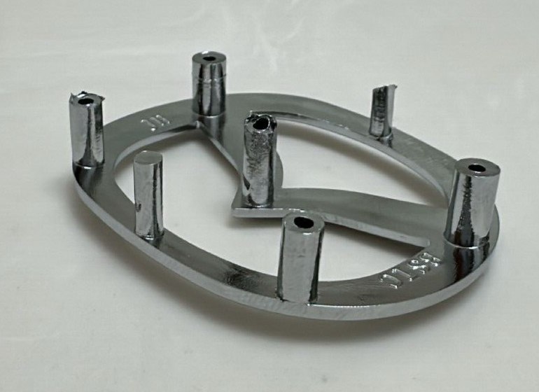 Steering Wheel Emblem with 7 Pins Chrome for MAZDA 2 3 6 CX5 CX30 CX50 ...