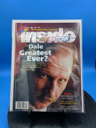 Jan/Feb 1997 Premiere Issue Inside NASCAR-Is Dale the Greatest Ever ...