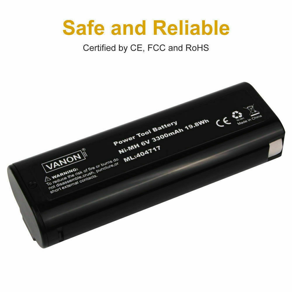 For Paslode 404717 Impulse Oval Rechargeable 6V 4.8AH Battery IM200-F18 ...