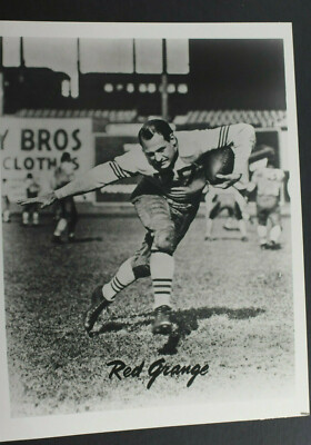 Red Grange Football Player Pose - Not Signed- 8x10" Photo Print ...