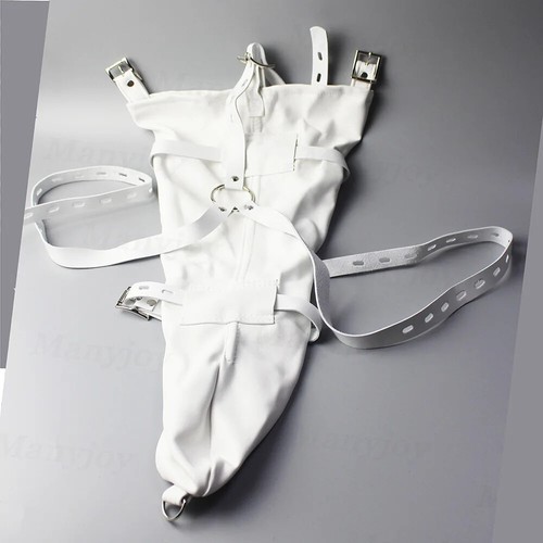 Unisex Zipper Single Glove Over Shoulder Arm Binder Restraint Sleeve ...