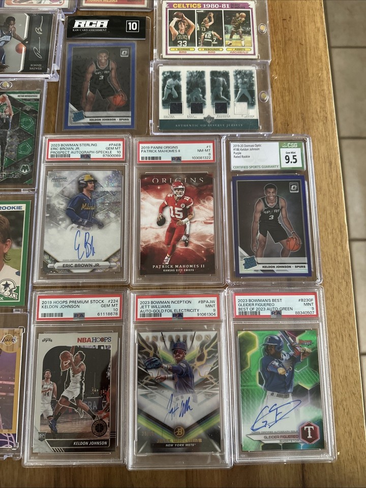 🔥Awesome Sports Card Lot—Graded/Autos/SP/RC/Patch/Legends/1990’s ...