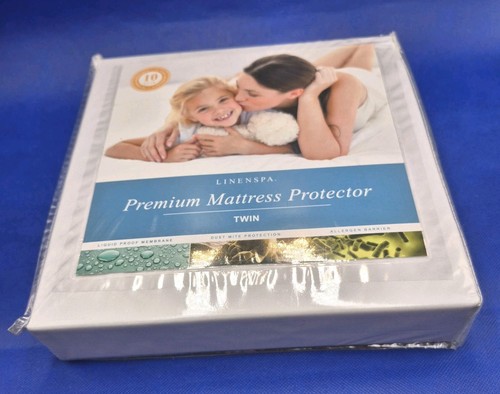 NEW LinenSpa Twin Premium Mattress Protector 10 Year Warranty | eBay
