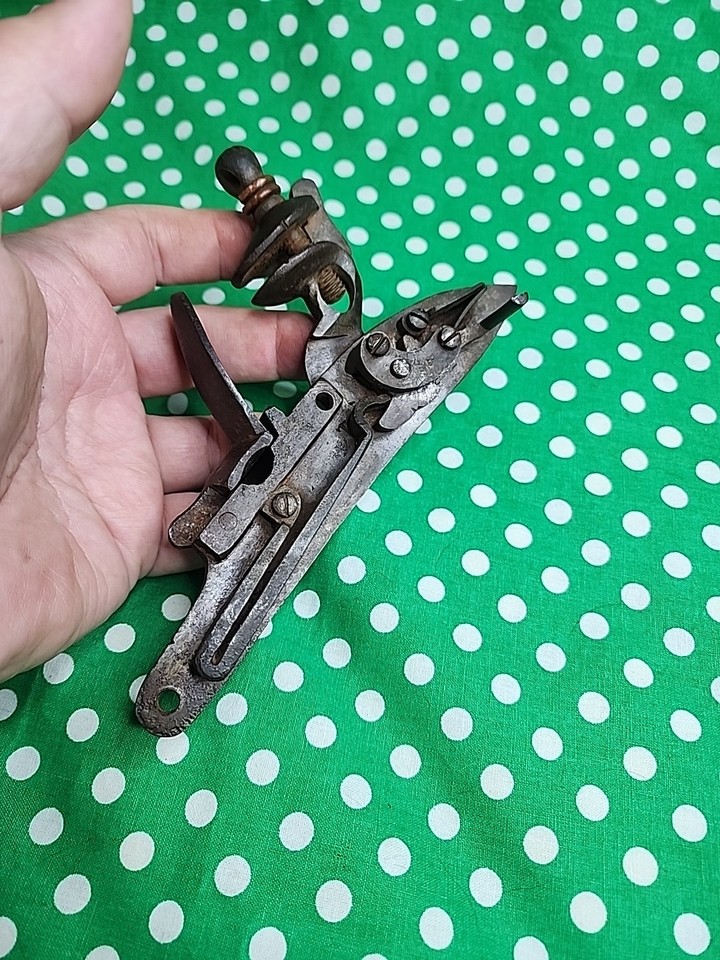 VINTAGE BARNETT FLINTLOCK LONDON LOCK BLACK POWDER MUZZLELOADER BRITISH ...