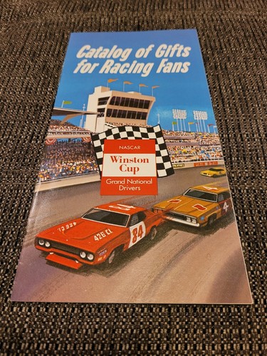 1973 Winston Cup Advertising Catalog of Gifts for Racing Fans,NASCAR ...