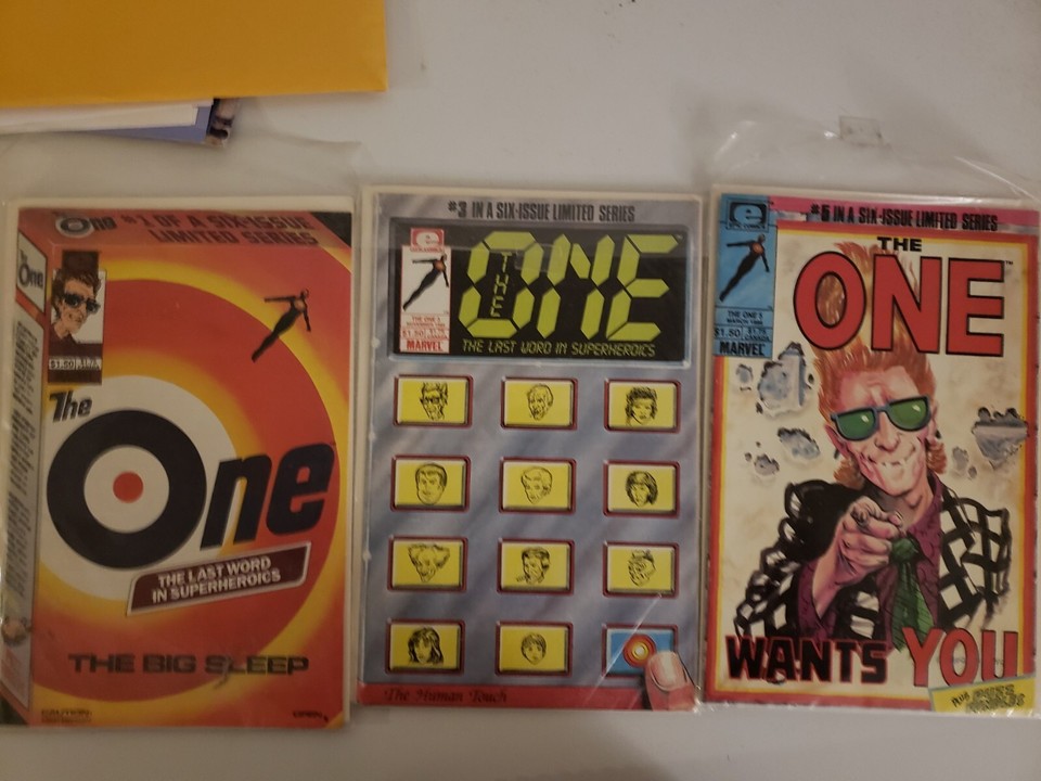 The One Epic Comics Complete Mini-Series 1986 | eBay