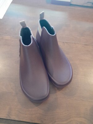 Bogs Flora Bootie Waterproof Rain Boot Maroon Burgundy Women Size 6 | eBay