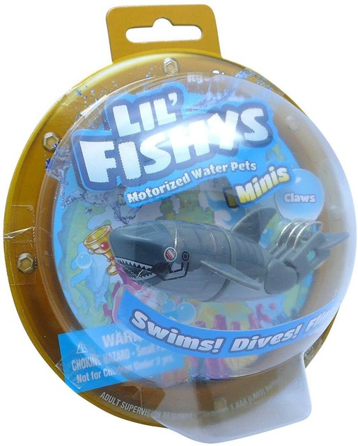 Lil Fishys Motorised Water Pets - (lucky) Swims Dives Flips Bath Toy ...