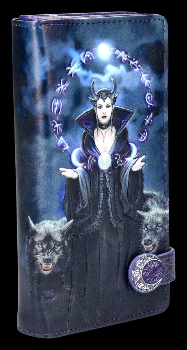 Portamonete Strega - Moon Strega By Anne Stokes - Fantasia Borsellino ...
