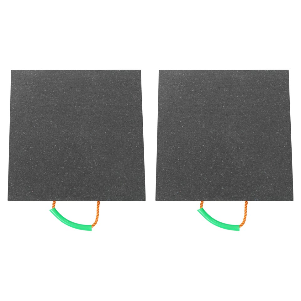 2pcs Heavy Duty Stabilizing Blocks Medium Size Support Pads Square ...