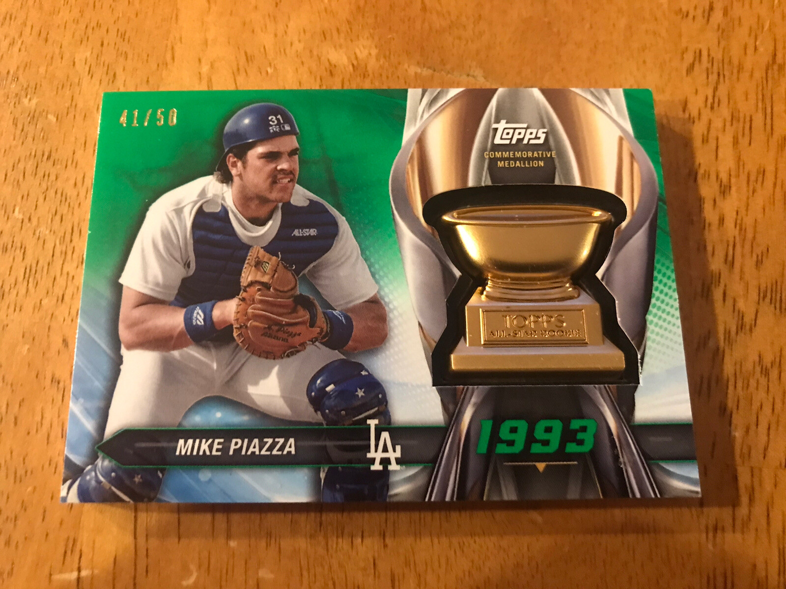 2018 Topps Factory Set Rookie Cup Greats Medallions Mike Piazza #RCM-MP ...