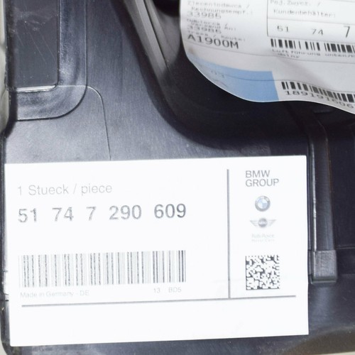 NEW BMW 4 F36 RADIATOR LOWER AIR DUCT 51747290609 7290609 2016 OEM | eBay
