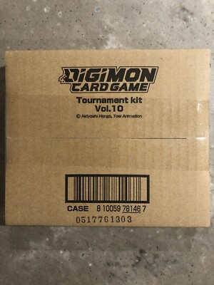 Digimon Card Game Tournament Kit Vol. 10 SEALED Box English | eBay