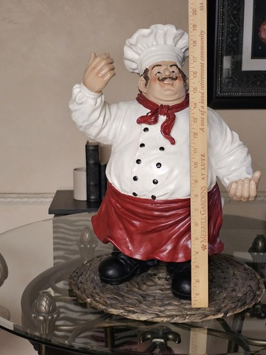 Chef Figurine Large | eBay