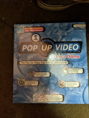 1999 VH1 Pop Up Video, Pop Culture Trivia Game w Truth TV Console ...