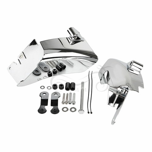 Mid Frame Air Deflector Trim Heat Shield Cover Kit For Harley Dyna FXDF ...