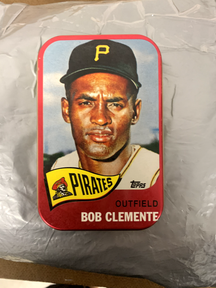 1958 Topps Roberto (Bob) Clemente Factory 25th Anniversary Card Plus ...