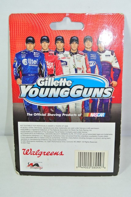 Motorsports Authentics 2007 Walgreens Gillette Young Guns NASCAR Race ...