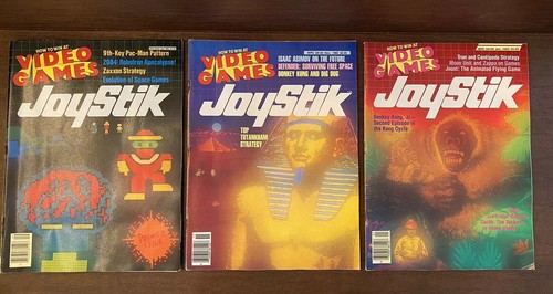 Joystik: How To Win At Video Games Vintage Magazine Lot - Issues #1, #2 ...