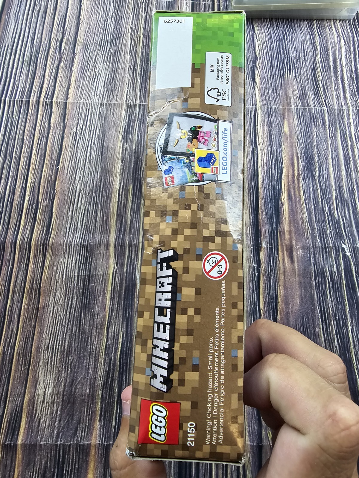 LEGO Minecraft: Minecraft Skeleton BigFig with Magma Cube (21150) for ...