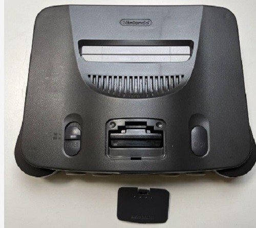 NINTENDO 64 Console, Controller x 4 and 10 random game softs package ...