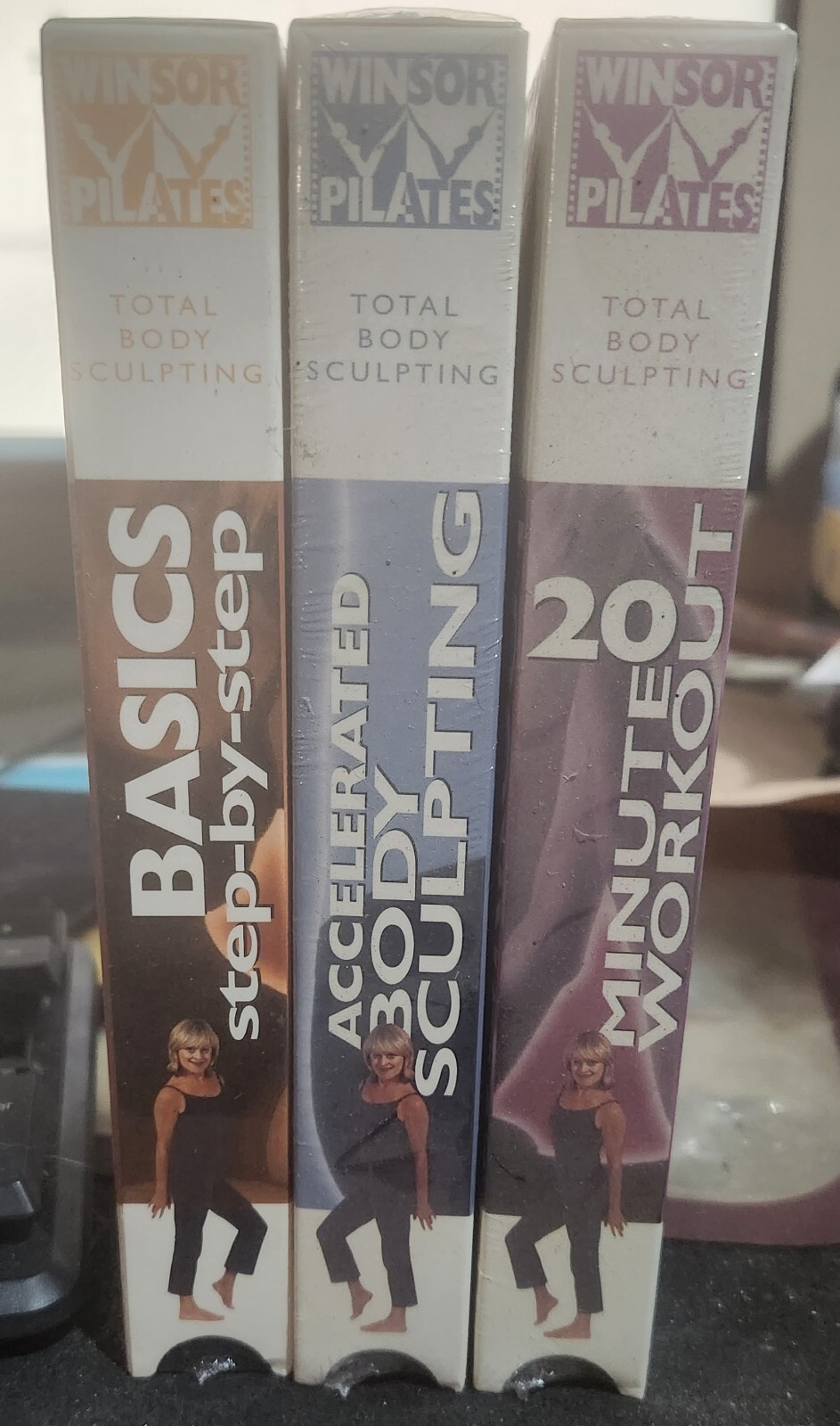 Winsor Pilates Set of 3 VHS Tapes Sealed Basics Sculpting 20 Minute ...