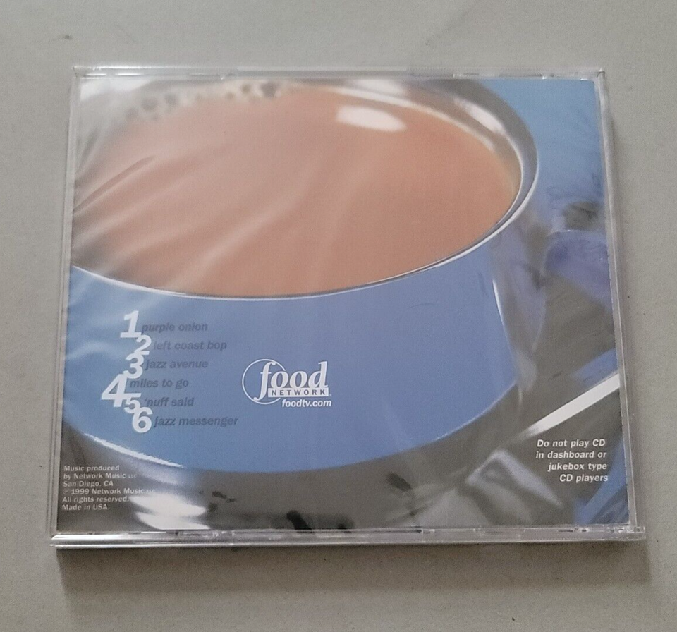 Food Network Jazz Cafe (CD 1999) | eBay