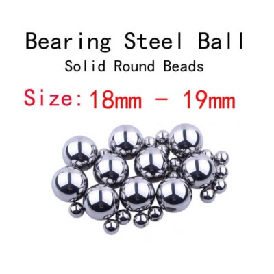 18mm-19mm Diameter Bearing Steel Beads Solid Round Ball Screw Balls | eBay