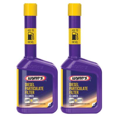 2x Wynns Diesel Particulate Filter DPF Cleaner Regenerator Ultra Fast ...