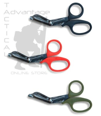 EMI Shear-Cut™ EMS Tactical Titanium Coated Trauma Shears - black, OD ...