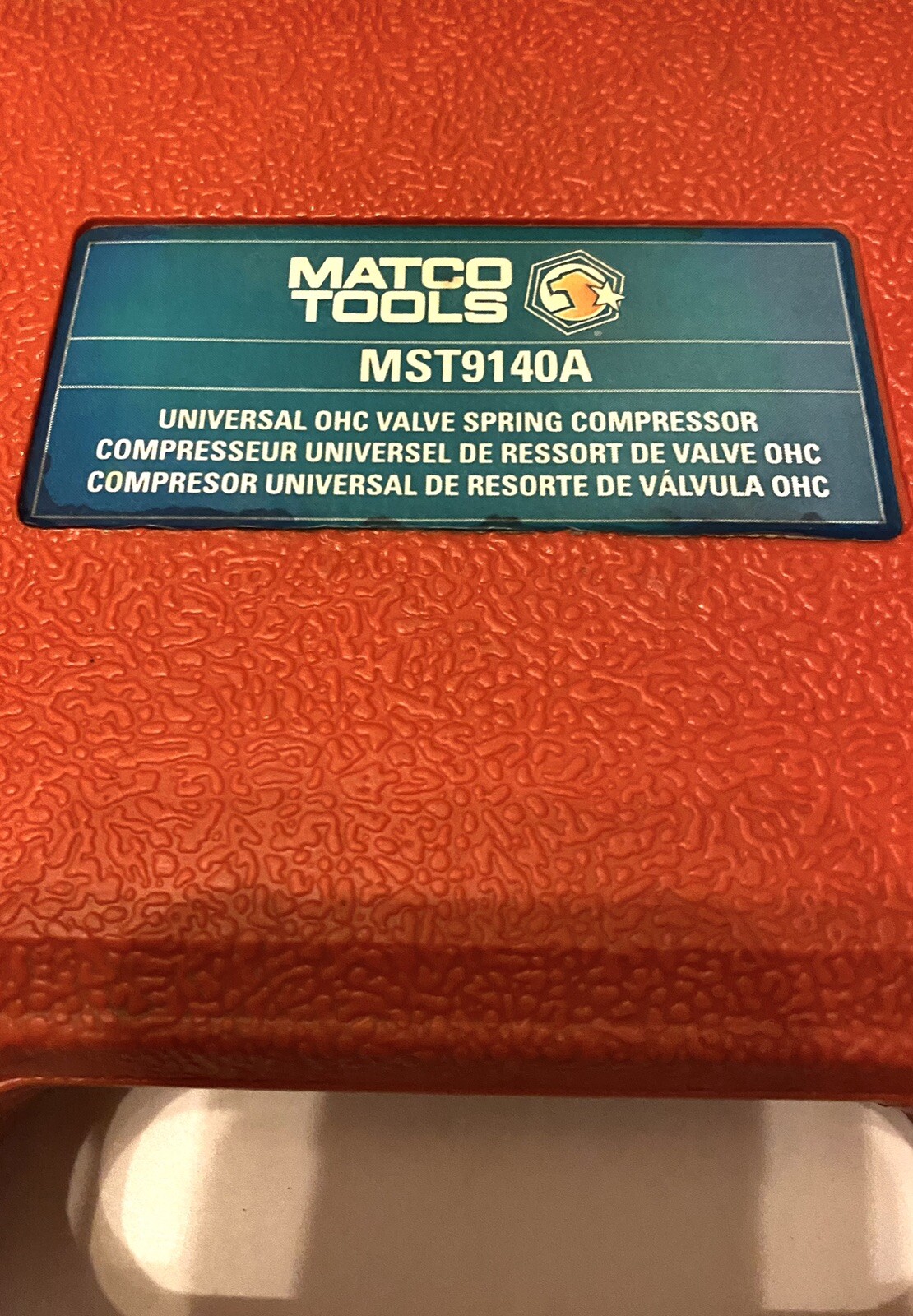 Matco Tools MST9140A Universal OHC Valve Spring Compressor for sale ...