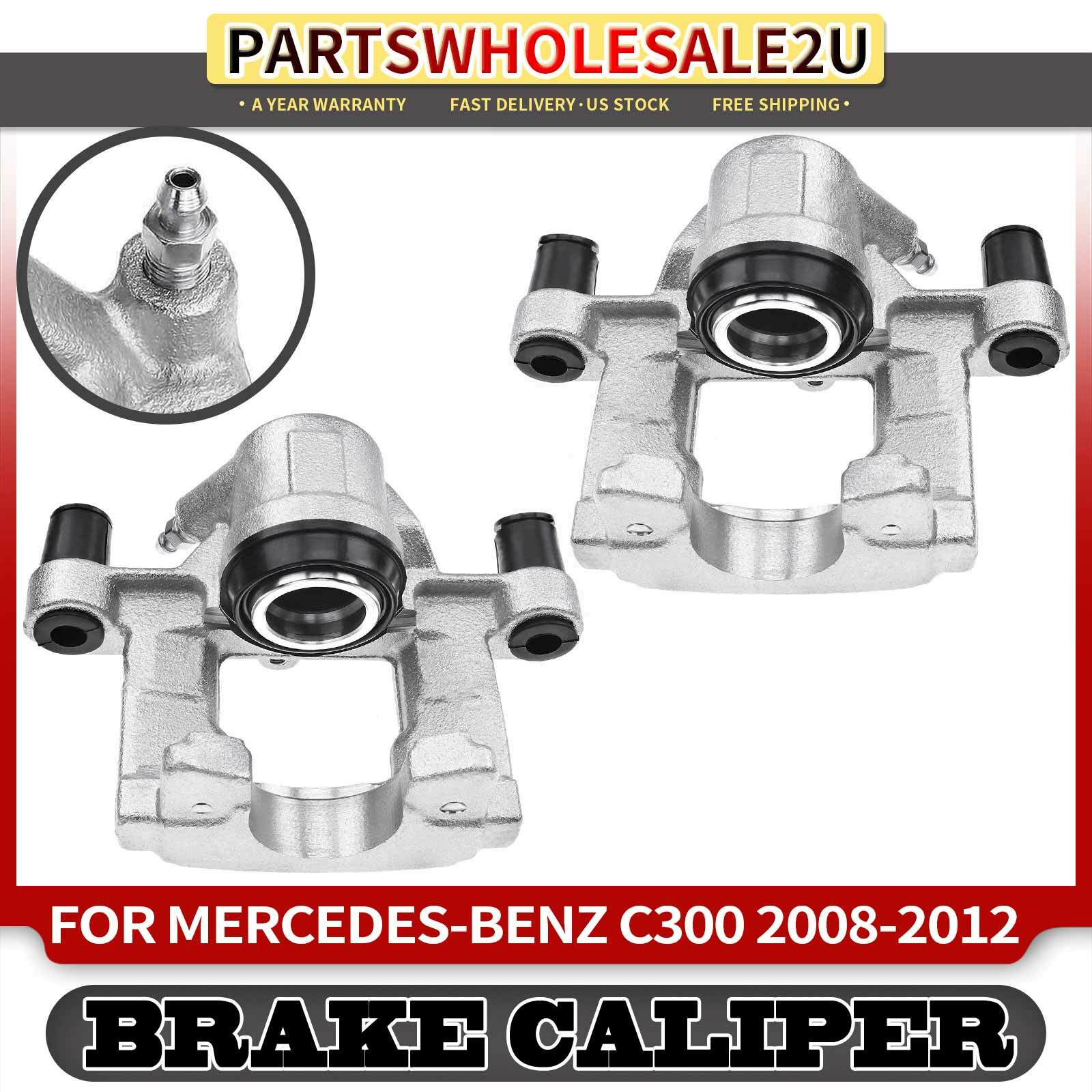 2x Rear LH & RH Brake Calipers w/o Bracket for Mercedes-Benz W204 C300 ...
