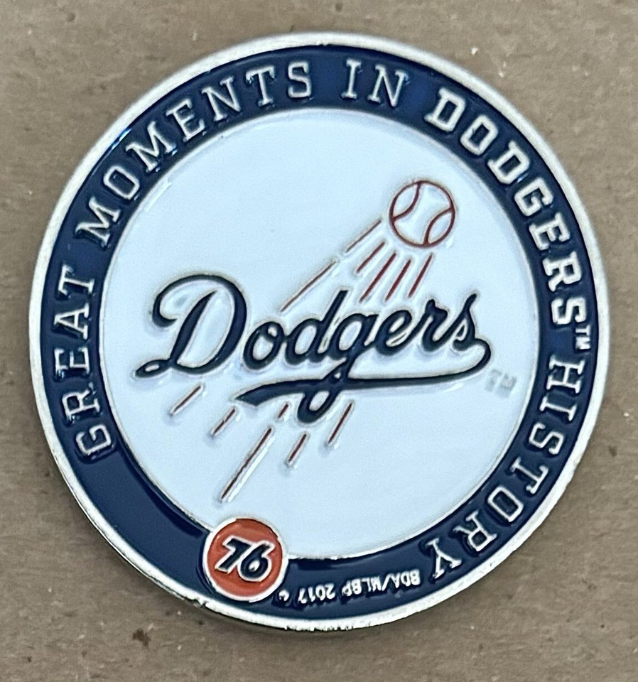 DODGER STADIUM OPENED APRIL 10, 1962 UNION 76 MEDALLION | eBay