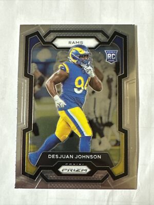 2023 Panini Prizm Base #356 Desjuan Johnson RC Los Angeles Rams ...