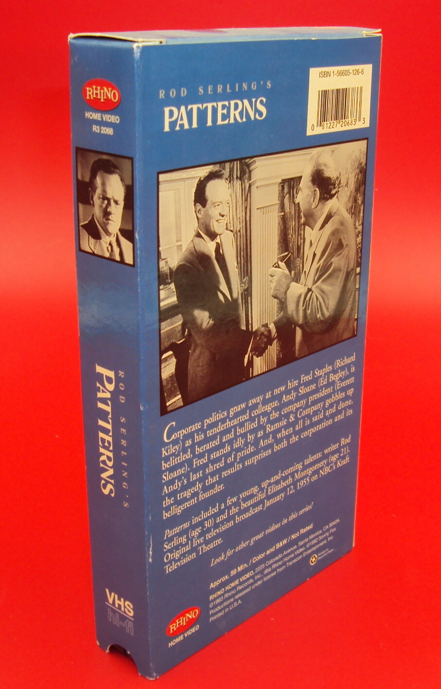 PATTERNS - 1955 TV BROADCAST -ROD SERLING PLAY - ED BEGLEY - RICHARD ...