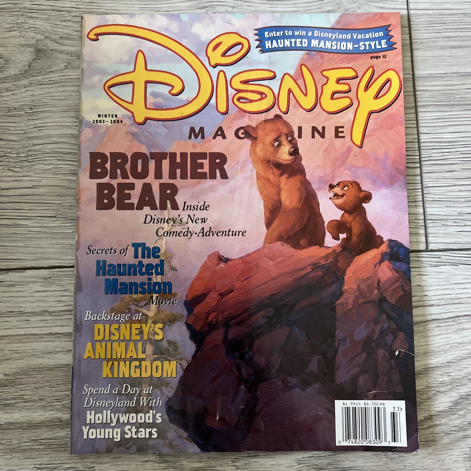 The Disney Magazine Winter 2003-2004 | eBay