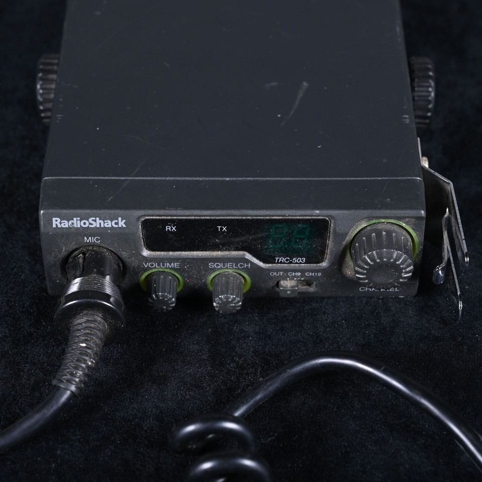Radio Shack TRC-503 40-Channel Citizens Band CB Radio With Microphone ...