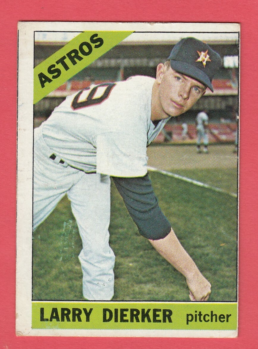 1966 Topps # 228 Larry Dierker -- Astros -- Box 118-575 | eBay