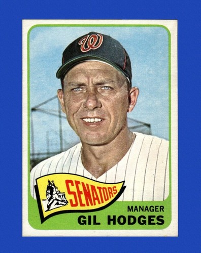 1965 Topps Set-Break # 99 Gil Hodges Mgr VG-VGEX *GMCARDS* | eBay