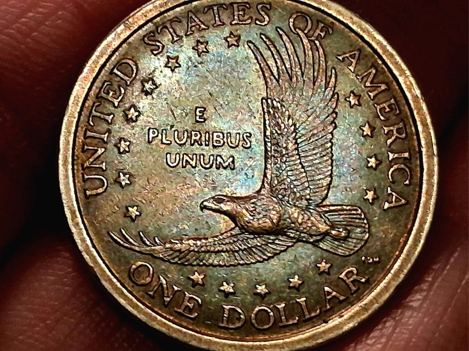 2000-P-Sacagawea Wounded Eagle Variation $1 Coin Circulated | eBay