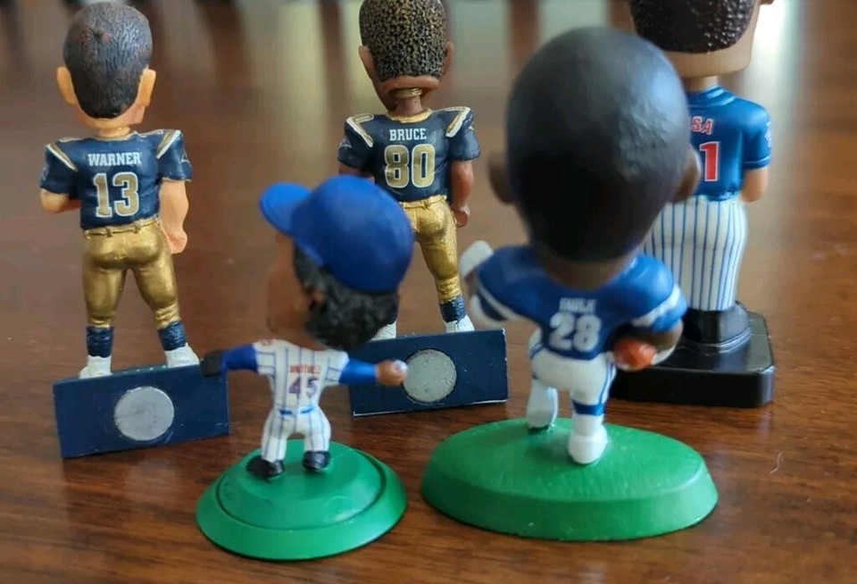 Warner - Bruce Headliners Bobble Head - Sosa Bobble Head - Faulk Pedro ...