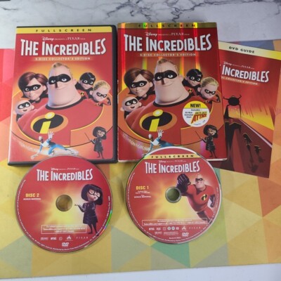 The Incredibles (Full Screen Two-Disc Collector's Edition) - DVD, VG W ...