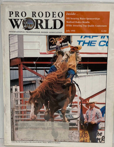Pro Rodeo World Magazine July 1996 | eBay