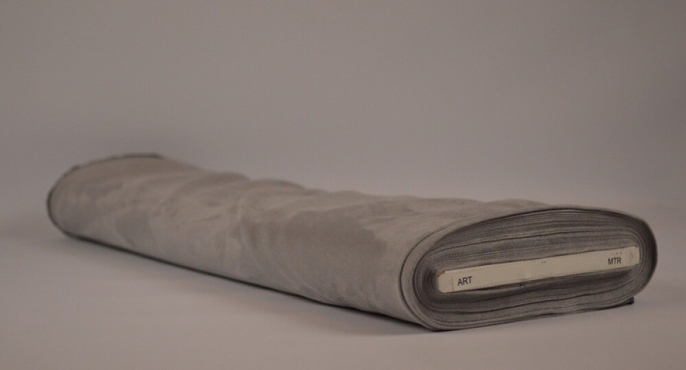 Wildleder Imitat Velourstoff Veloursleder Stoff Meterware Polster ...